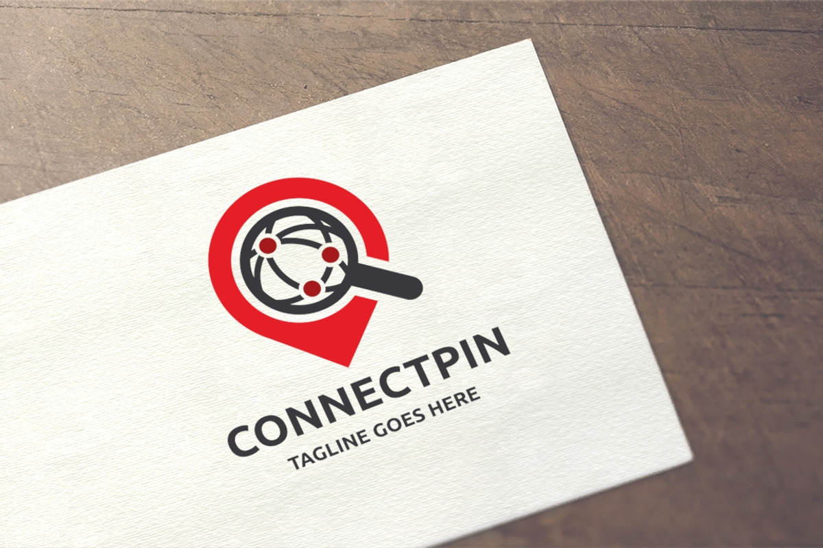 Connectpin Logo, a Branding & Logo Template by Design_Planet | Creative ...