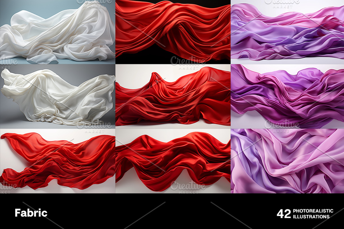 Fabric. Collection, a Background Photo by Handmadefont
