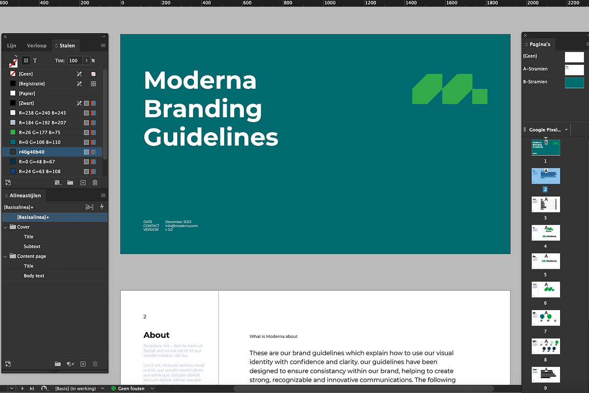 Simplicity | Branding Guidelines | Creative Market