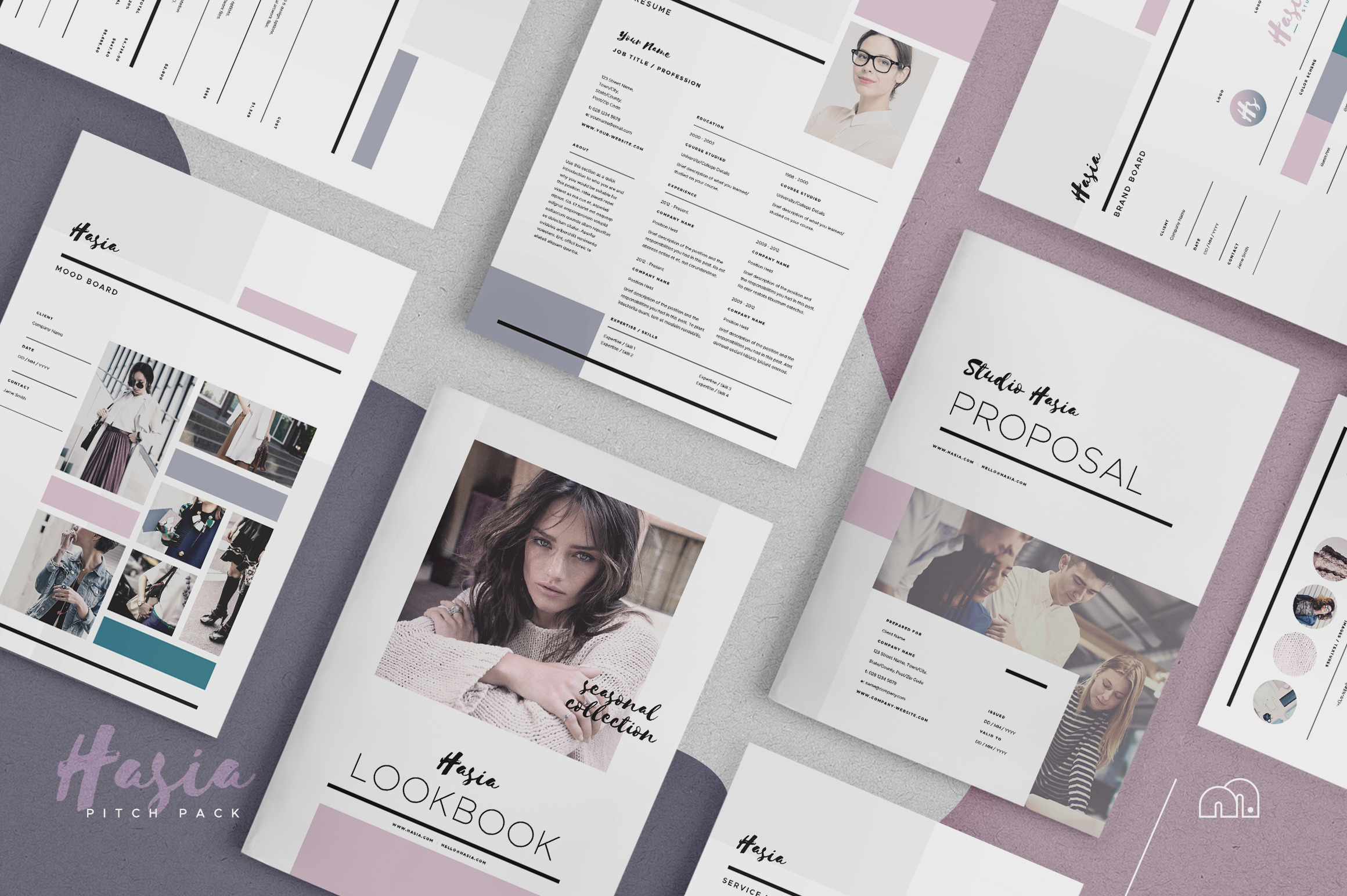 Hasia - Pitch Pack, a Brochure Template by bilmaw creative | Creative ...