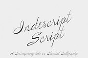 Indescript Script - Calligraphy Font, a Script Font by Off The Rack ...