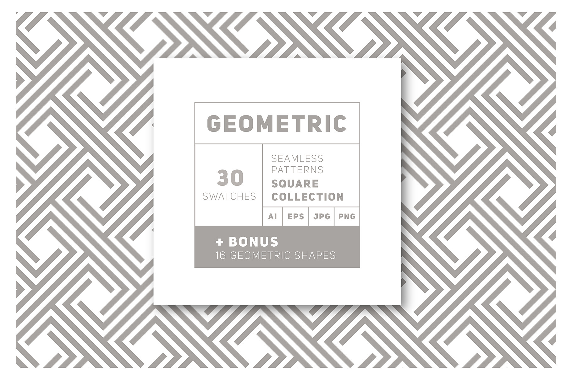 Square Collection. Patterns & Shapes, a Pattern Graphic by Curly_Pat