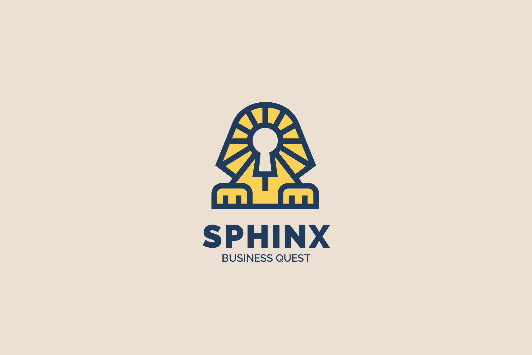 Sphinx Business Quest Logo Template, a Branding & Logo Template by ...