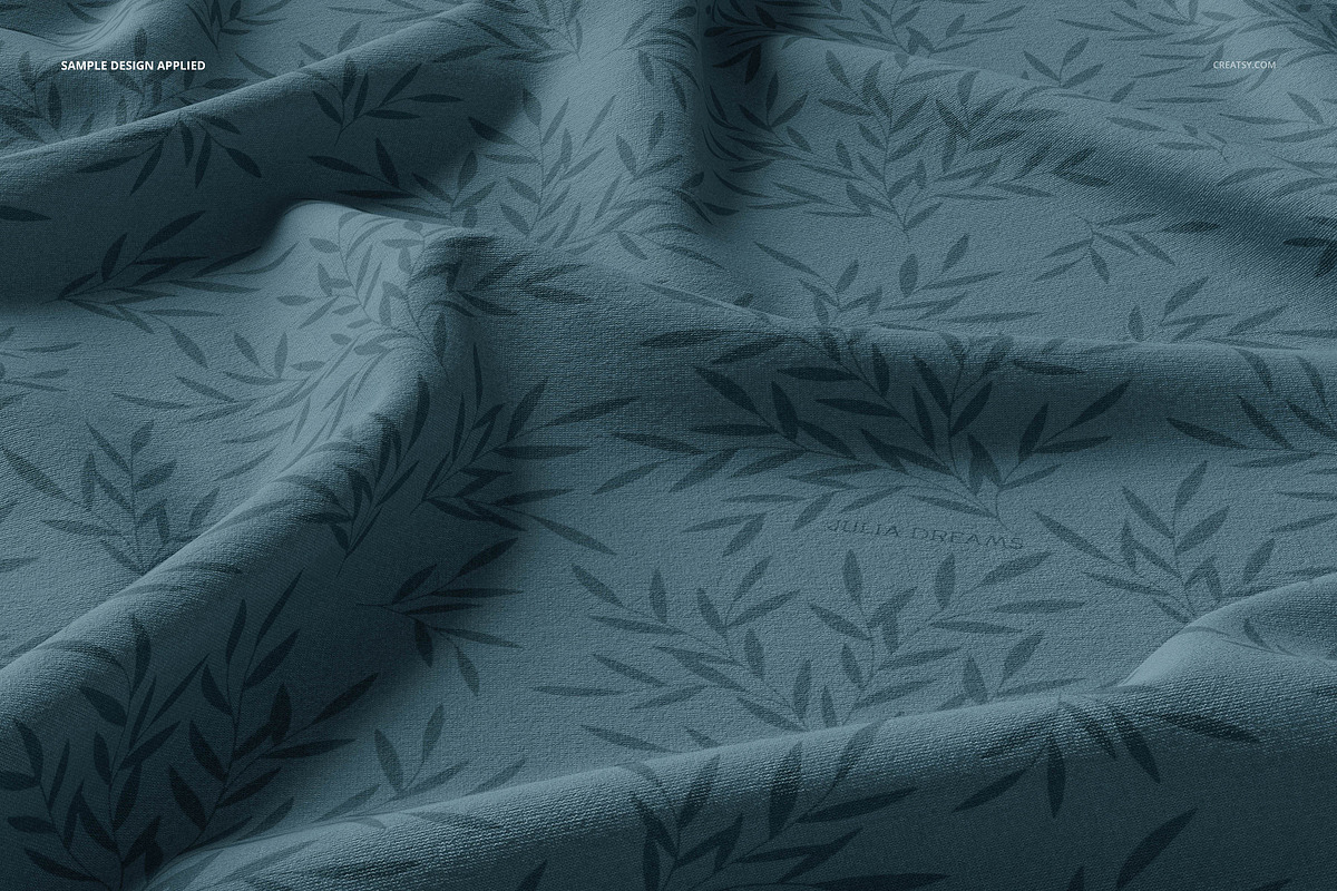 Brushed Polyester Fabric Mockup, a Product Mockup by creatsy5