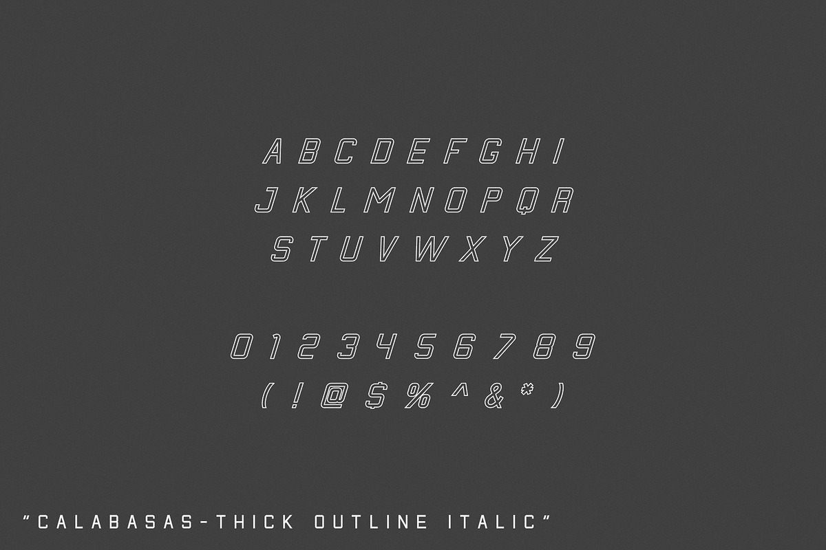 Calabasas | Display Font Family, a Sans Serif Font by Pixel Supply Co.