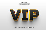 VIP 3D Editable Text Effect style, an Action Add-On by Md Jahidul99