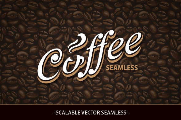 Coffee Seamless Texture, a Pattern Graphic by Vecster