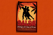 Salsa Flyer, a Flyer Template by Artolus
