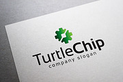 Turtle Chip Logo, a Branding & Logo Template by EmilGuseinov