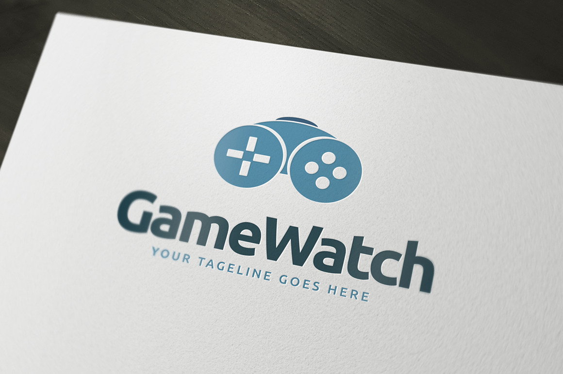 Game Watch Logo, a Branding & Logo Template by PixaSquare