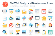 Flat Web Design and Development Icon, an Icon by Vectors Market