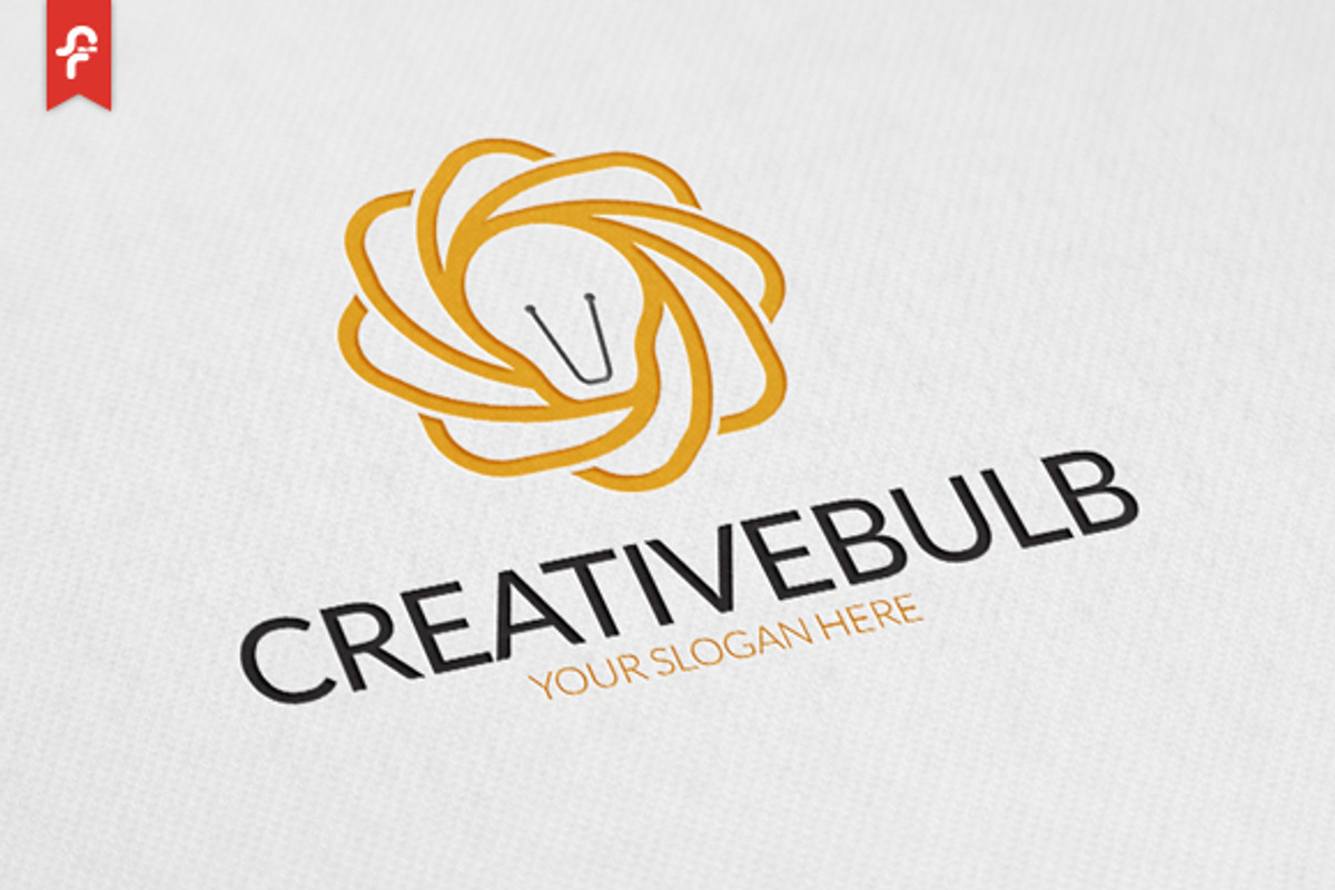 Creative Bulb Logo, a Branding & Logo Template by ft.studio