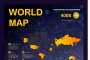 World Map Template, a Presentation Template by DesignLab