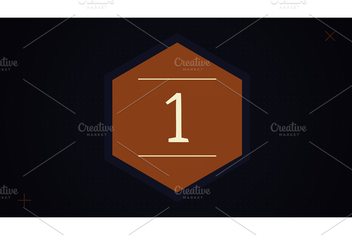 Animation of counting to 25. Stylish, a Background Graphic by Media ...
