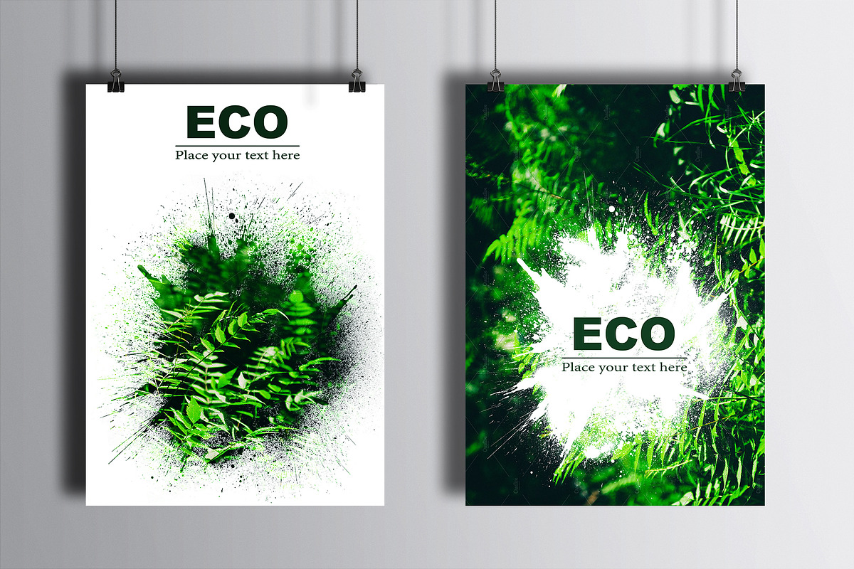 100% editable poster templates, a Stationery Template by SomStock