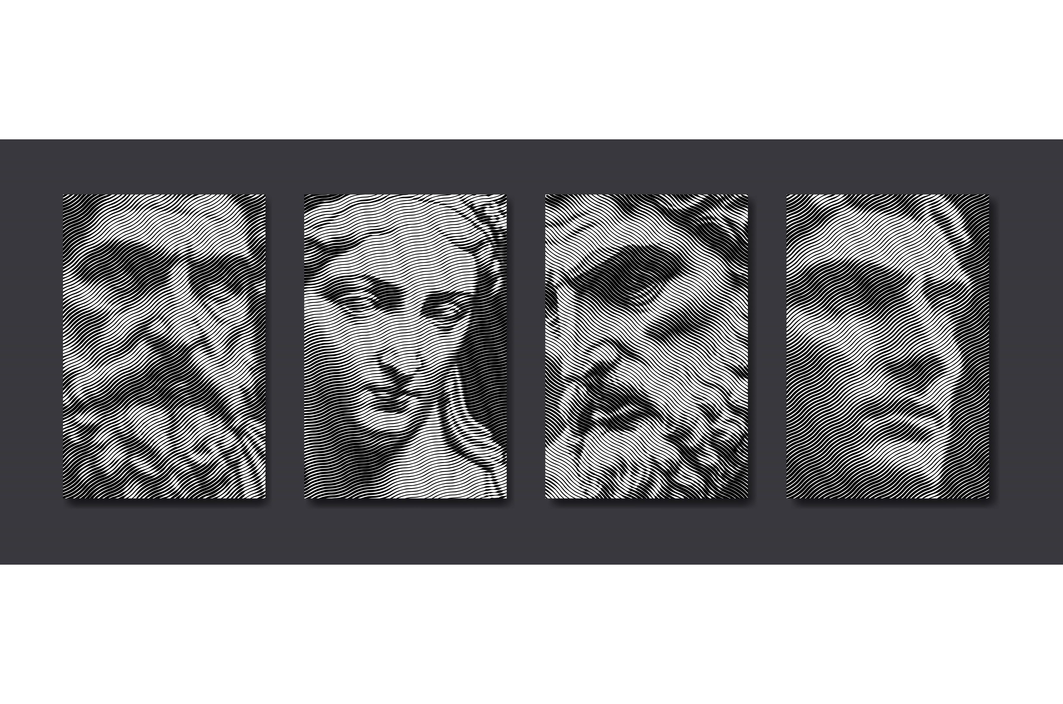 Antique greek statues in engraved, a Texture Graphic by Simple Patterns