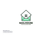 Mail House Building Logo Template, a Branding & Logo Template by yuanesei