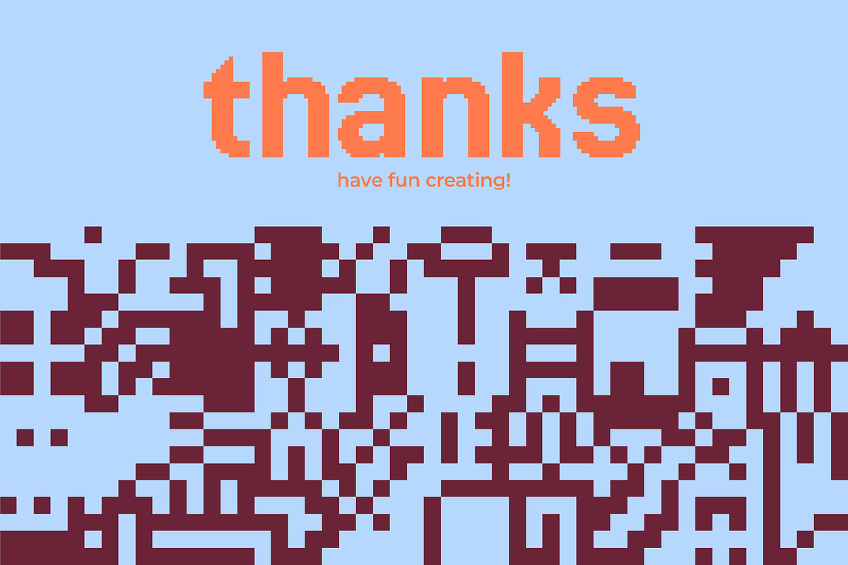 Pixel Tiles & Posters