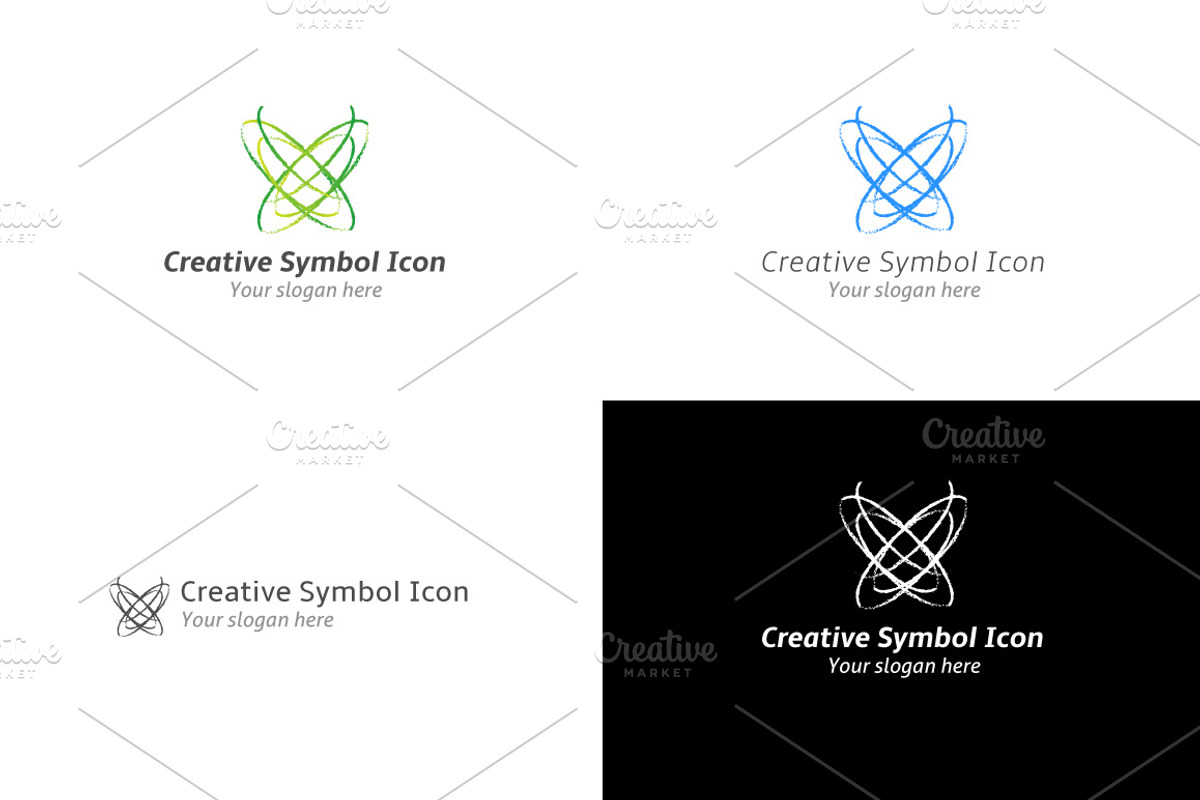 Creative Symbol Icon Logo, a Branding & Logo Template by BdThemes