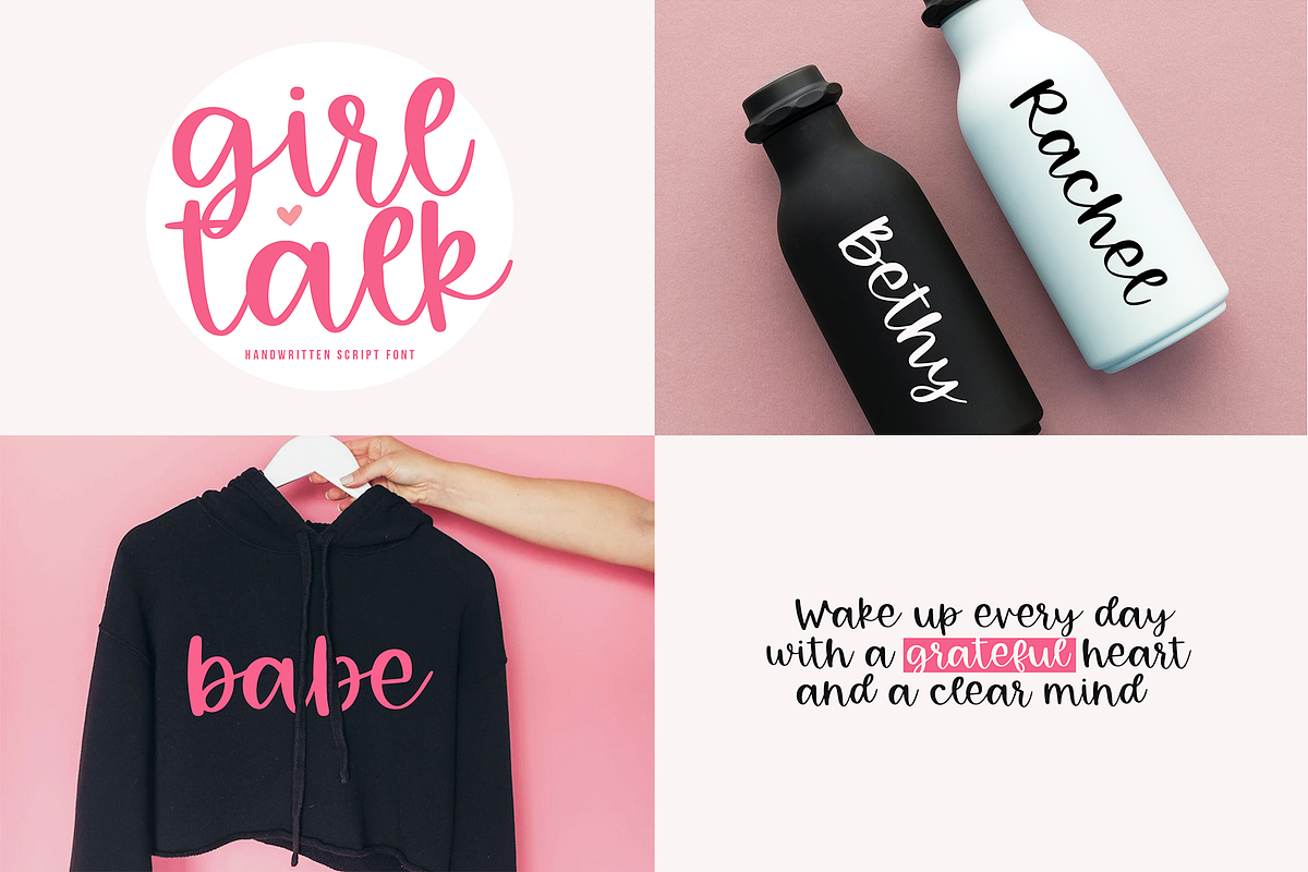 Cute Handwritten Font Bundle