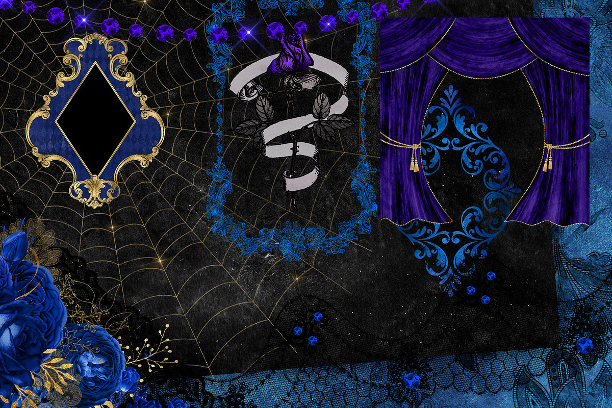 Gothic Debutante Graphics, an Illustration by Digital Curio