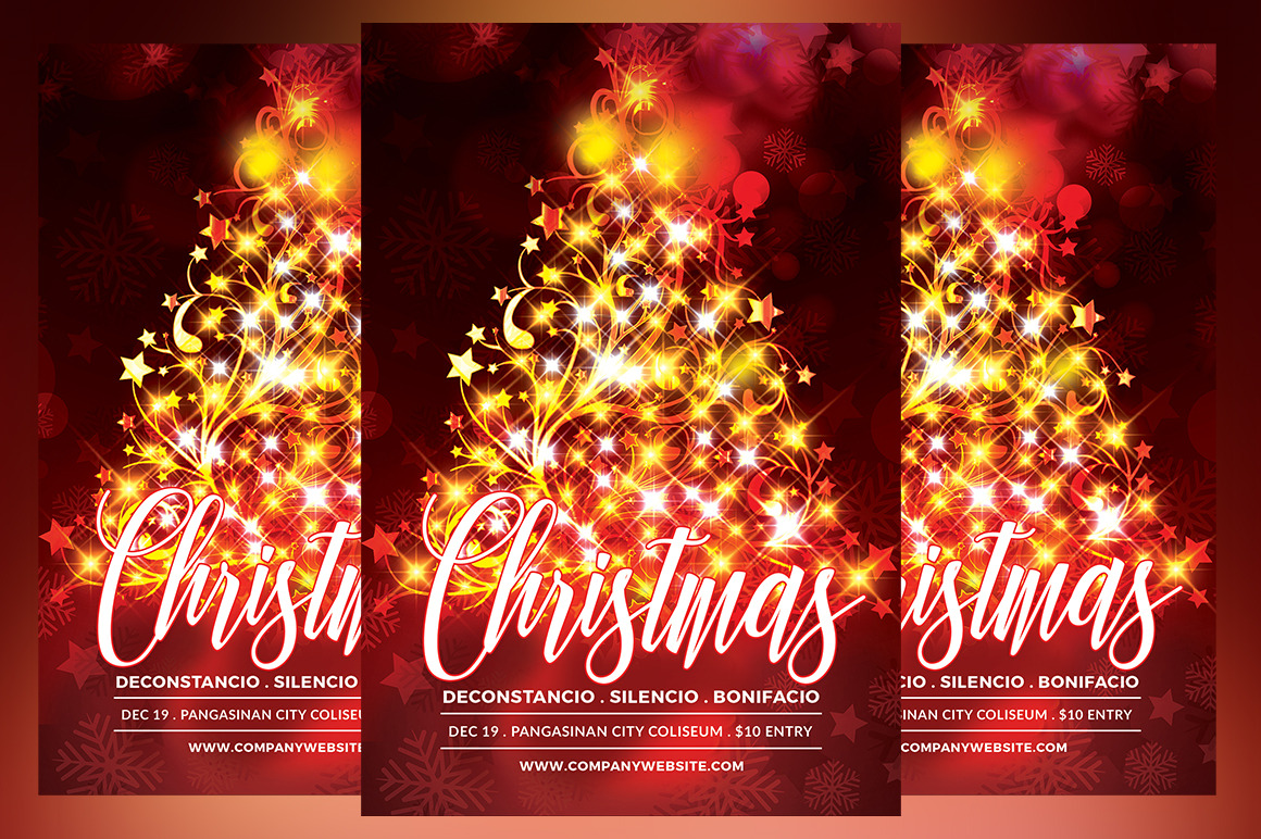 Christmas Flyer, a Flyer Template by KiraYamato Design Studio