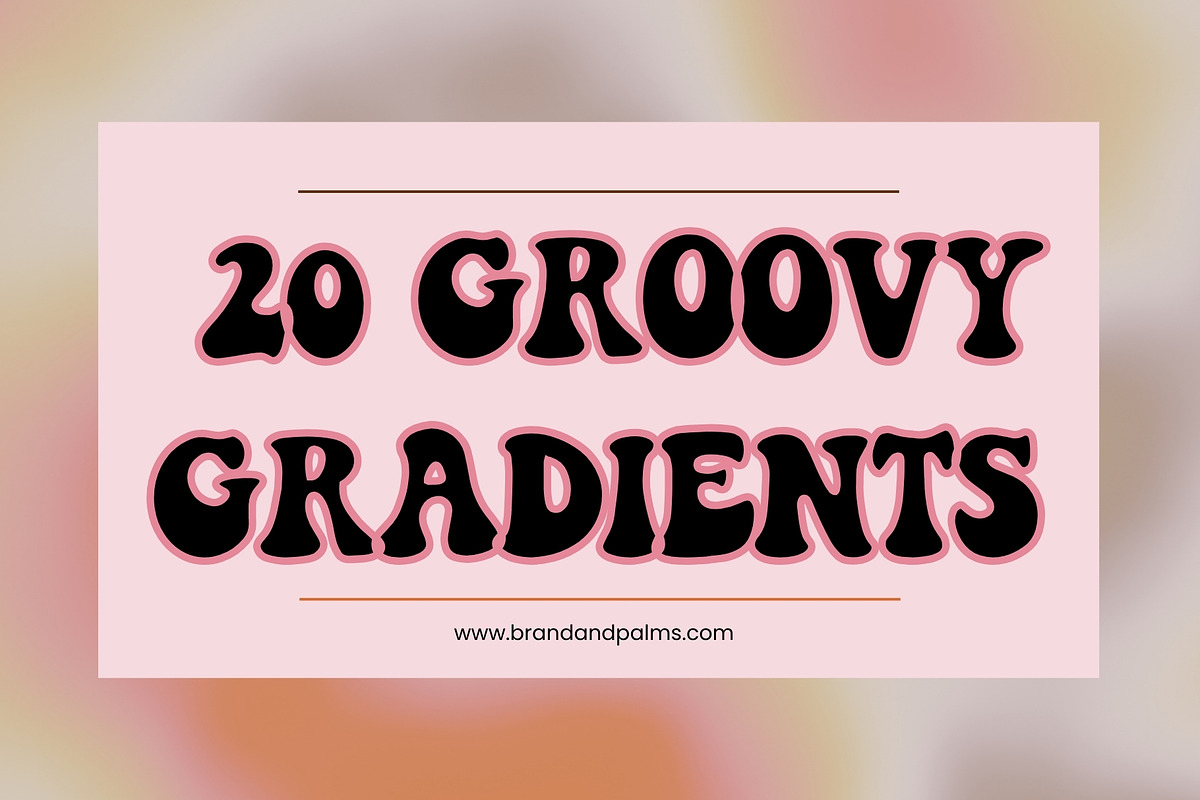 Animated Groovy Gradient Collection, a Templates & Theme by Brand & Palms