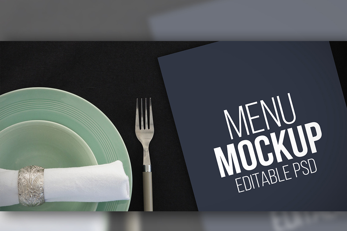 Menu Mockup, a Templates & Theme by wavebreak