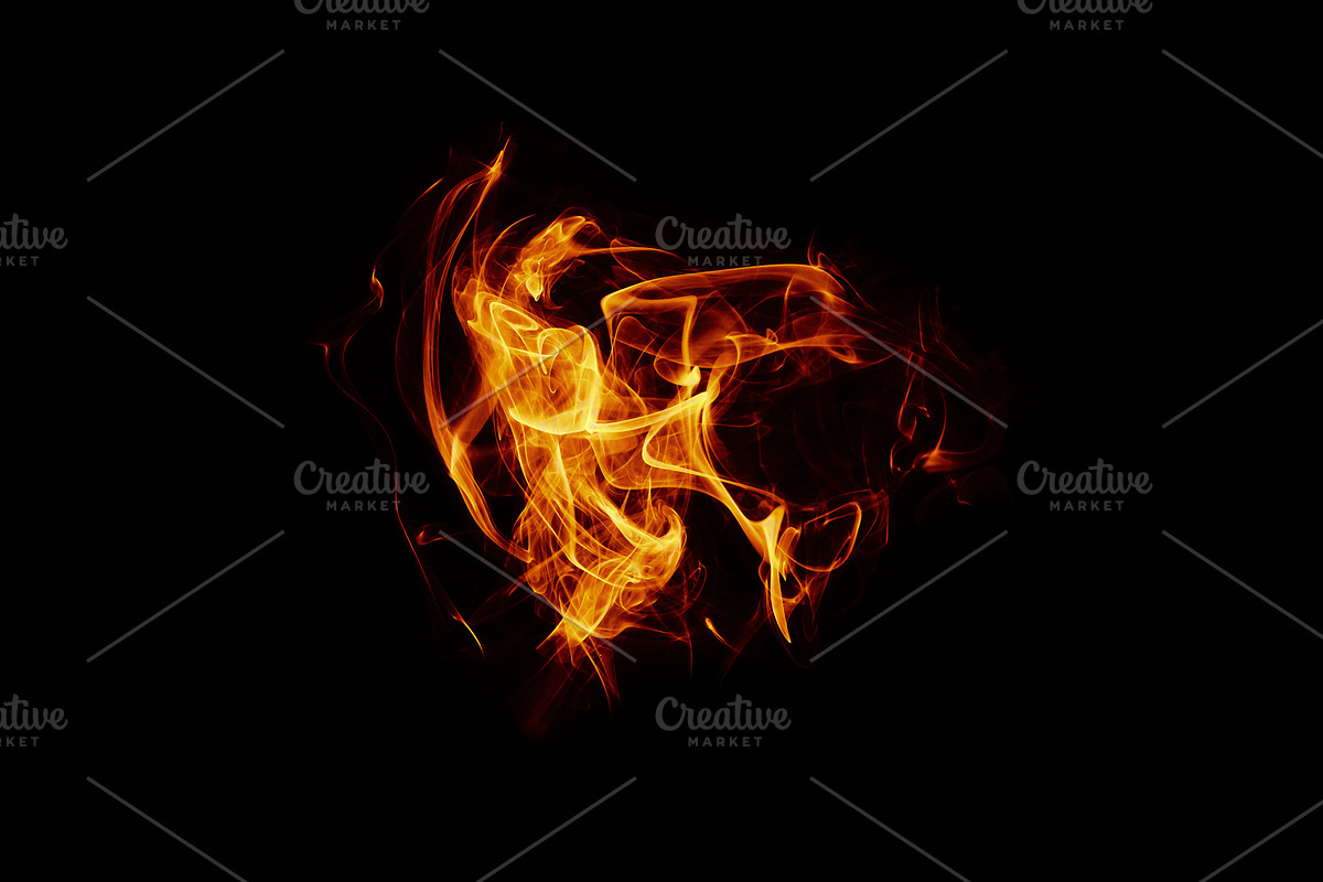 Fire Overlay 011, a Decorative Illustration by xresch