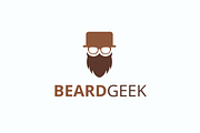 Beard Geek Logo | Branding & Logo Templates ~ Creative Market