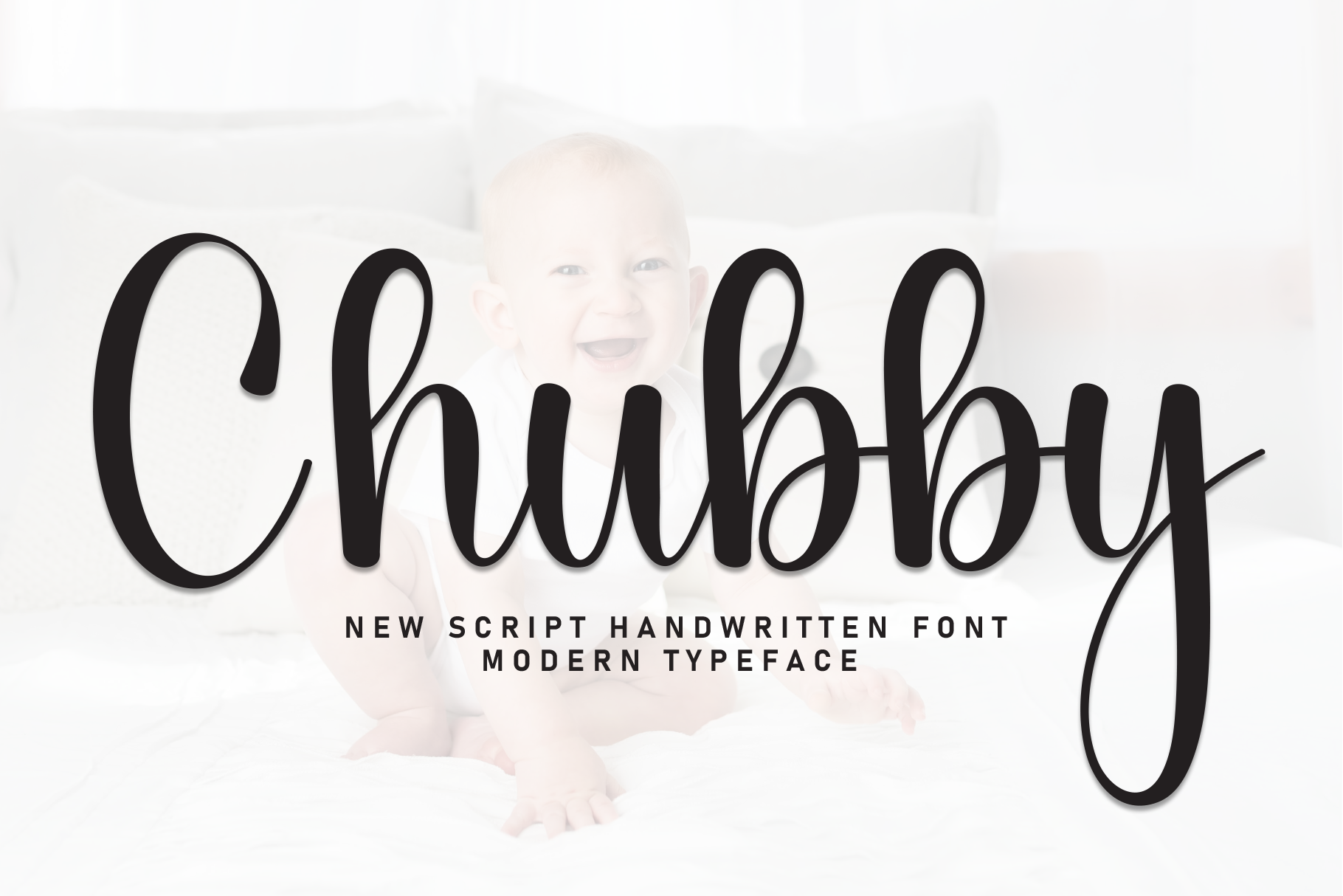 Chubby | Script Font, a Handwriting Font by Scratchones