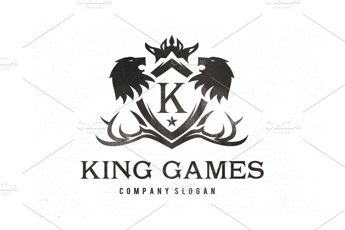 King Games, a Branding & Logo Template by Vectorwins Premium Shop