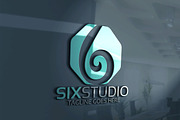 Six Studio Logo, a Branding & Logo Template by Josuf Media