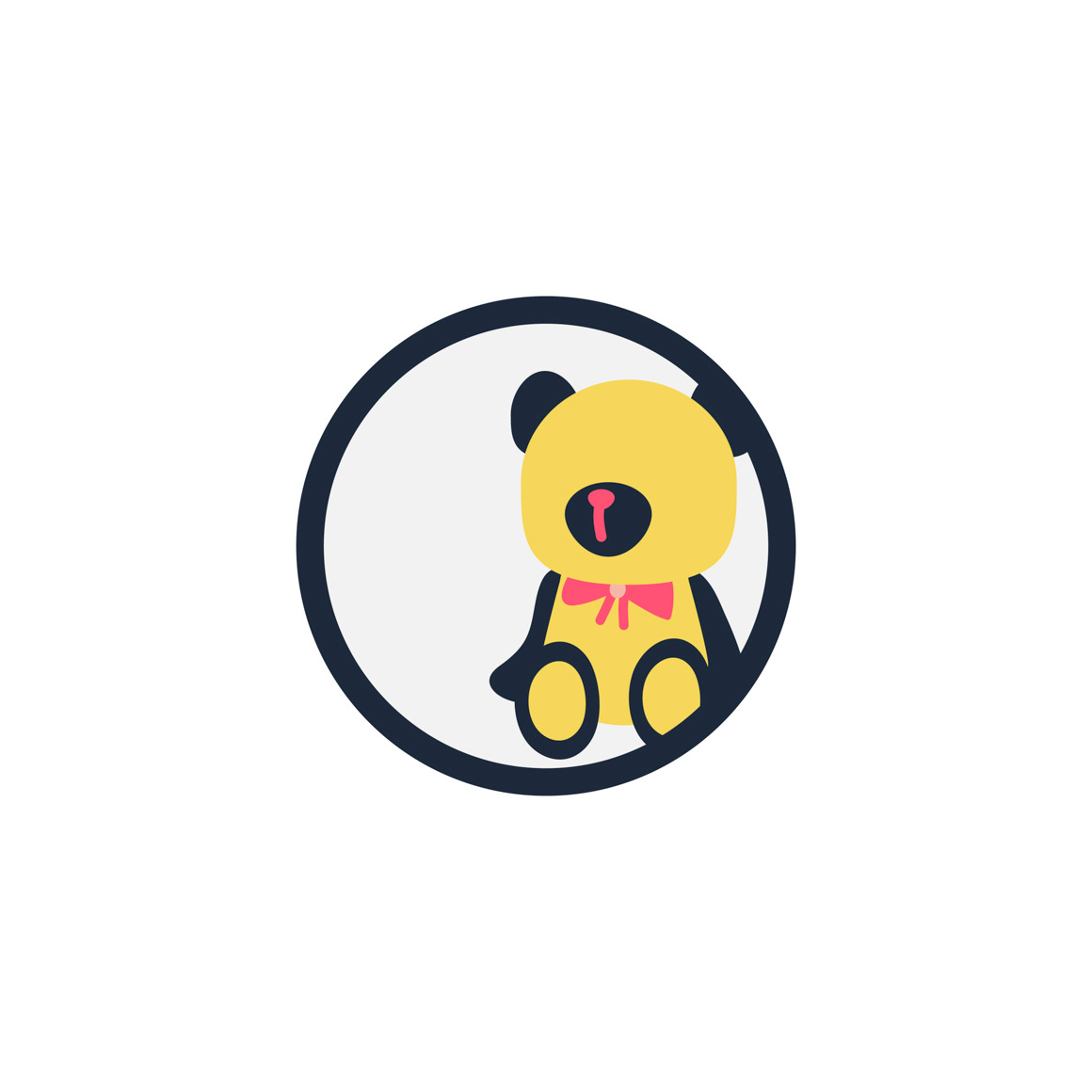 Illustration of stuffed toy icon, an Illustration by rawpixel