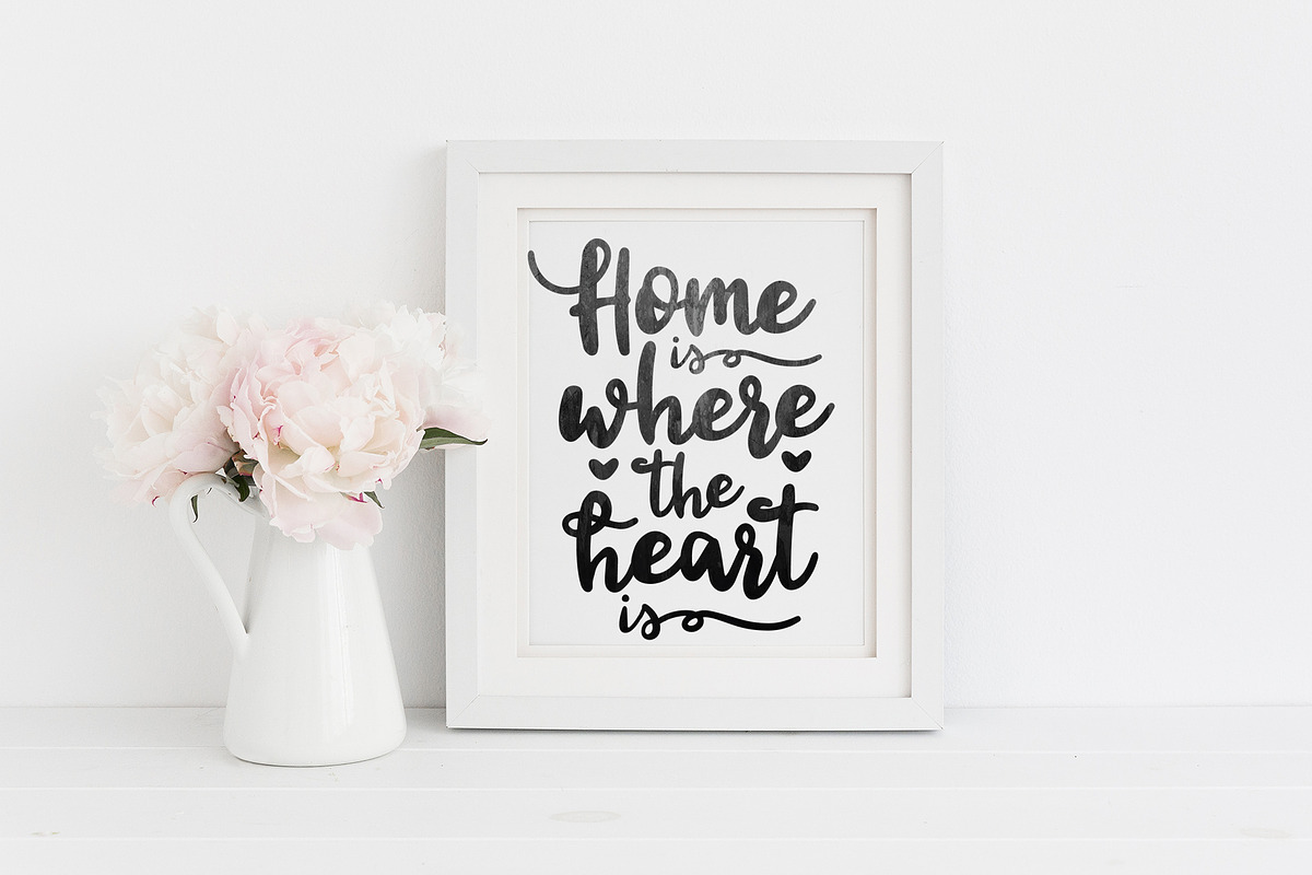 Brush Lettered Font Bundle by DTC, a Script Font by Blush Font Co.