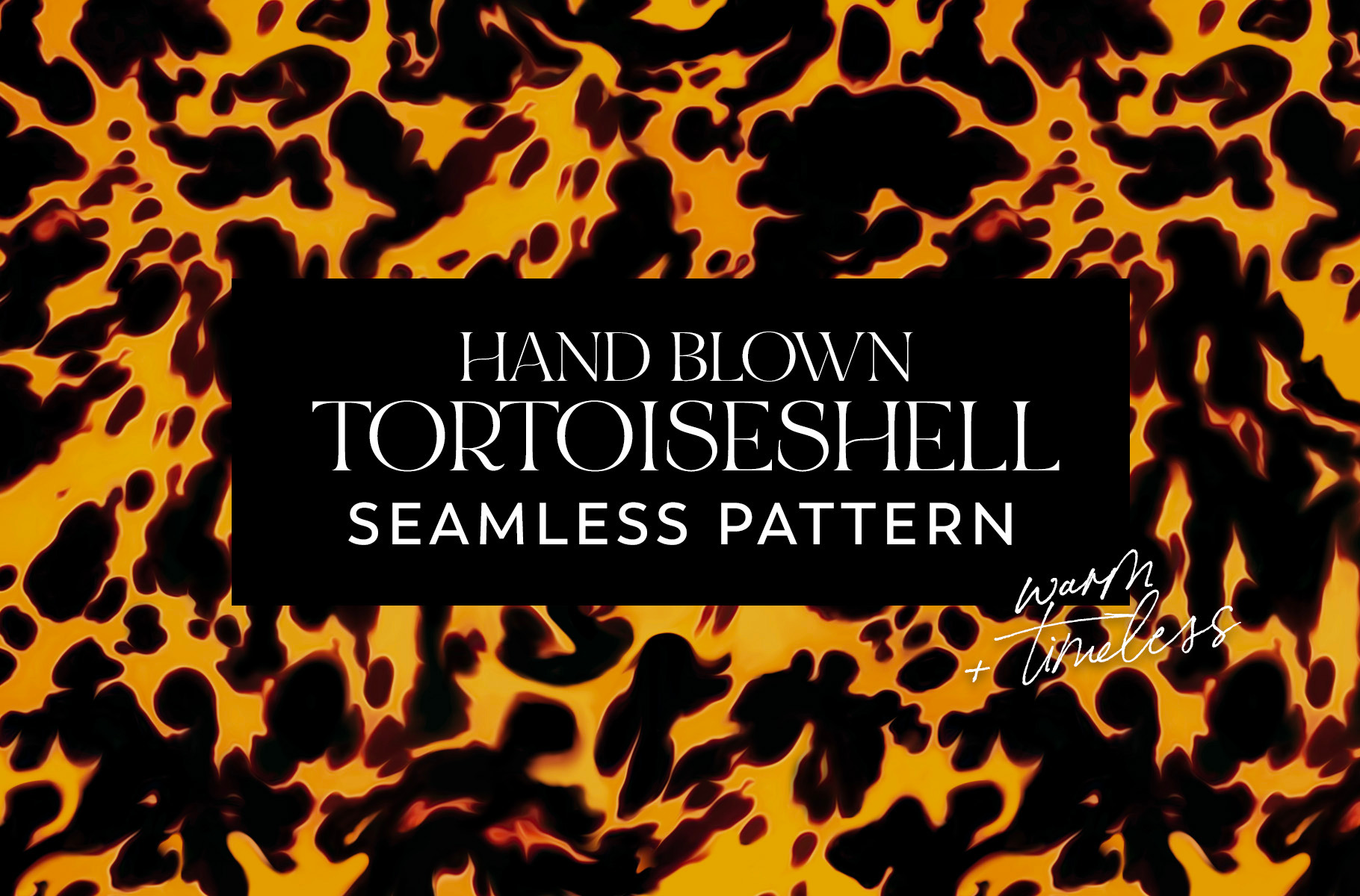 Blown Tortoiseshell Seamless Pattern, a Pattern Graphic by Leysa Flores ...