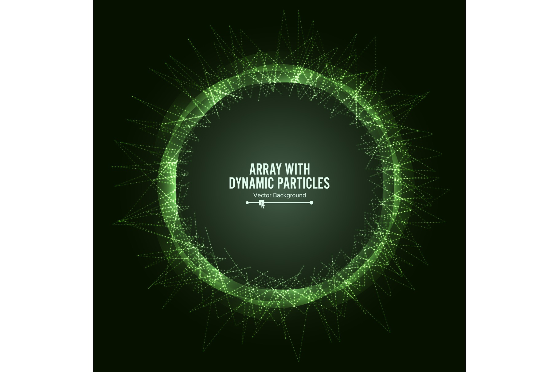 Array Vector With Dynamic Particles, a Texture Graphic by pikepicture