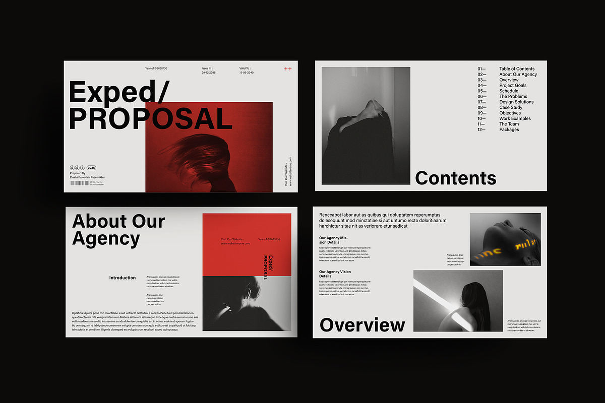 Proposal Presentation Template, a Presentation Template by DesignCrest