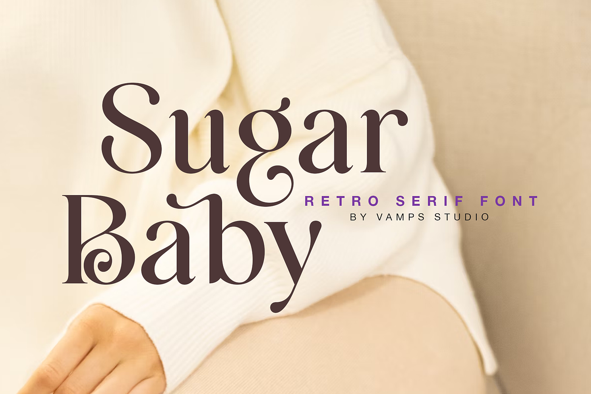Sugar Baby Retro serif