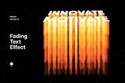 Fading Text Effect, a Layer Style Add-On by Design Squad