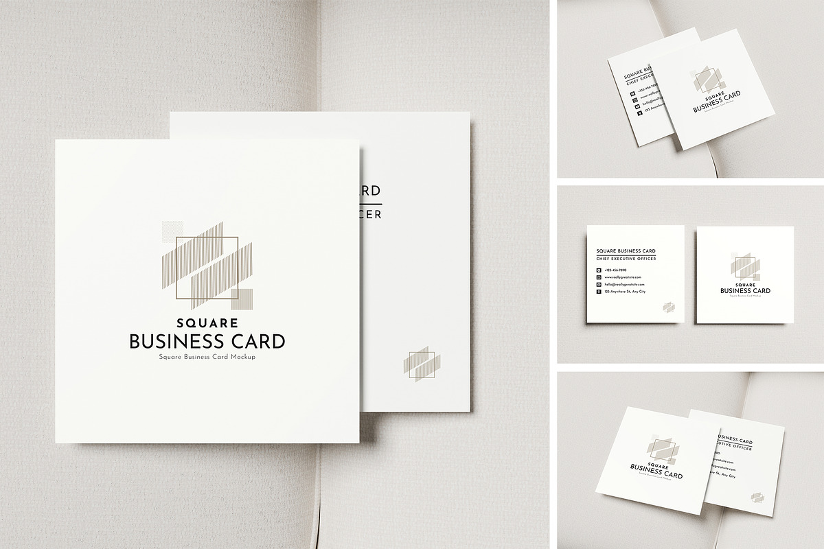 High Quality Business Card Mockup, an Advertising Mockup by swsi-studio