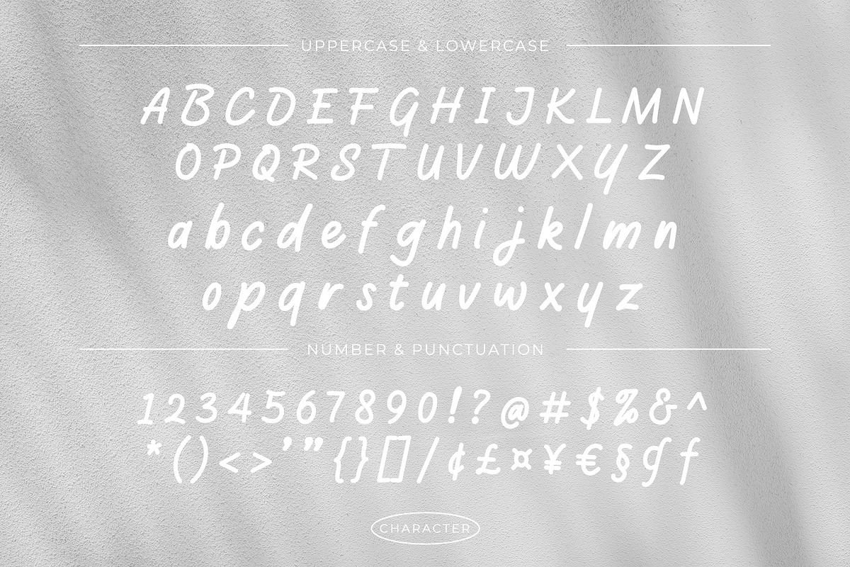 Skylight – A Handwritten Font
