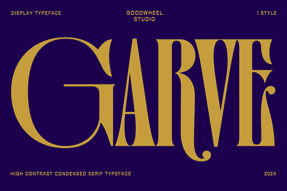 GW Garve, a Sans Serif Font by Goodwheel Studio