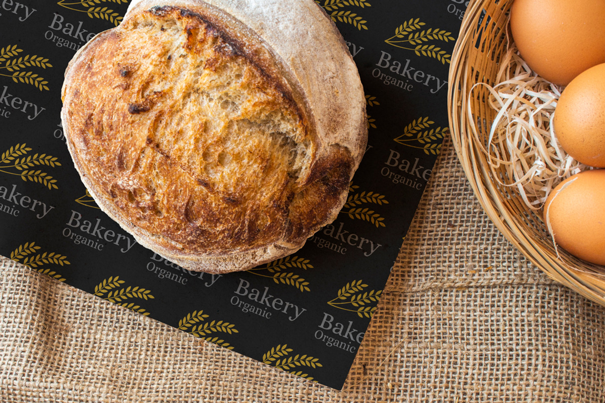 Bakery Bread Wrapping Paper