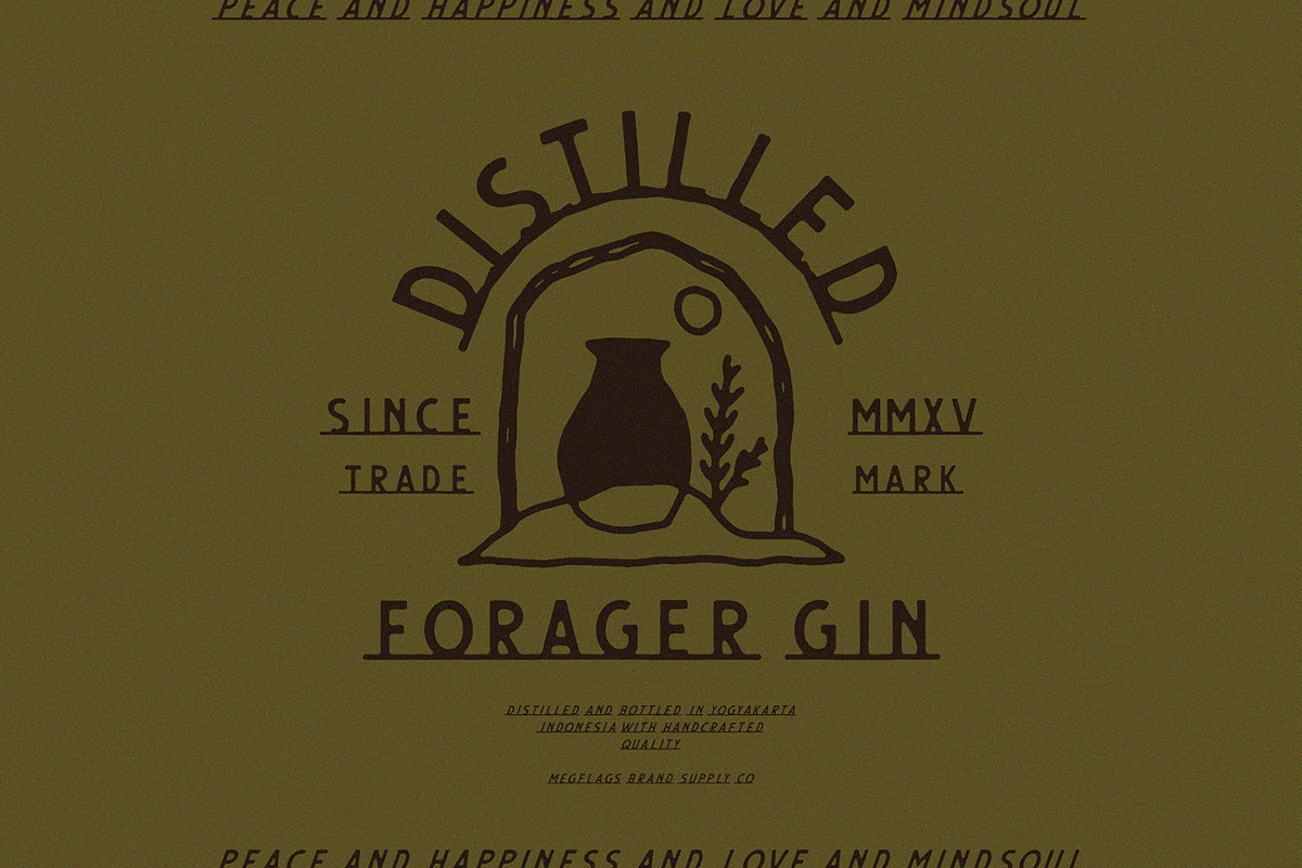 Kranon Typeface, a Symbol Font by Megflags