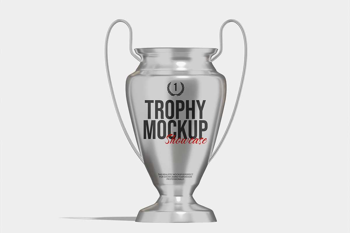 Trophy Mockup, a Packaging Mockup by Permadi Creative