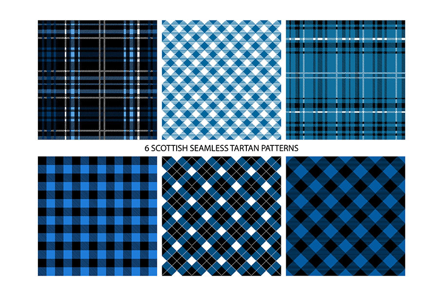 Buffalo Check Plaid Patterns, a Background Graphic by Aromeo