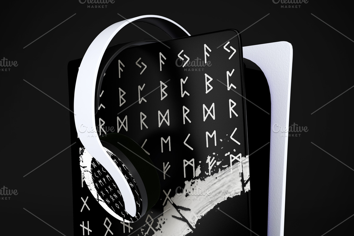 PS5 Mockup, a Device Mockup by Qaleb Studio