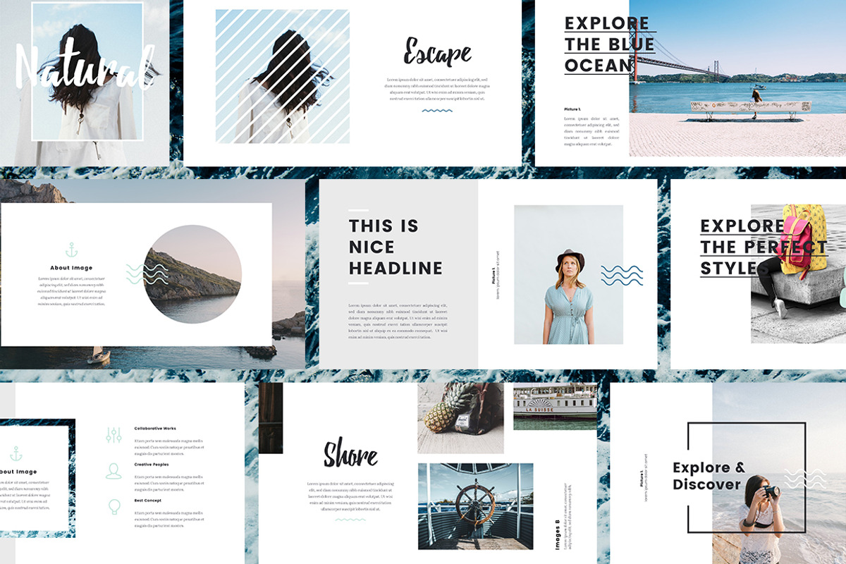 Nautical- Powerpoint Template, a Presentation Template by Studio Moara