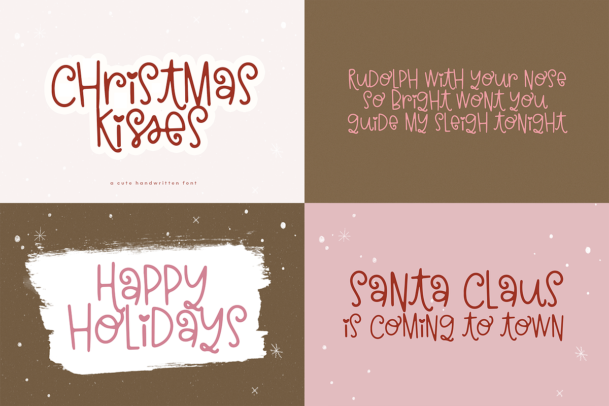 Christmas Font Bundle | 10 Fonts